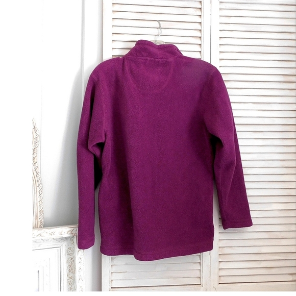 Prospirit | Sweaters | Prospirit Wmns Purple Fleece 4 Zip Pullover ...